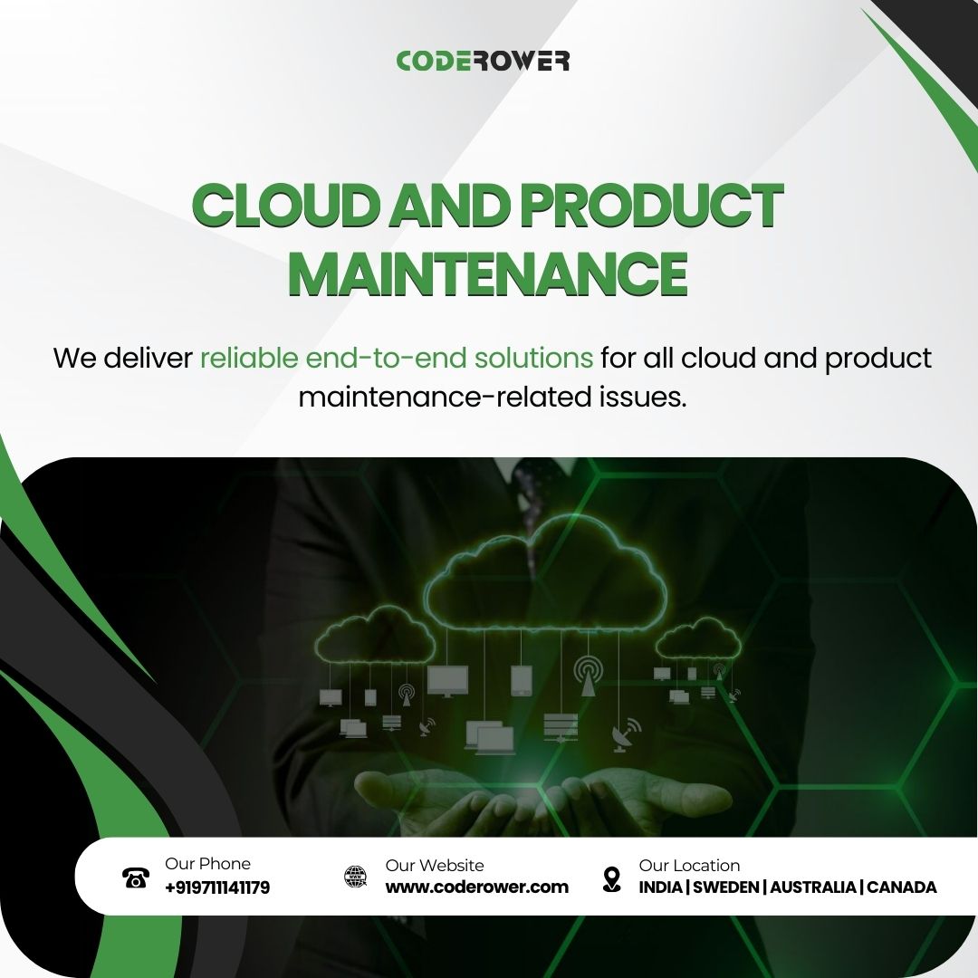 CodeRower: Your Partner in Cloud & Product Maintenance Services